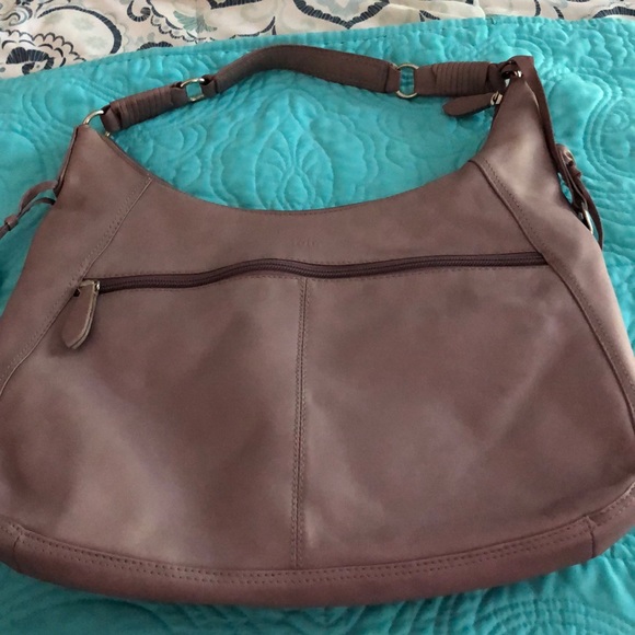 Tula | Bags | Euc Tula Muted Lilac Purple Leather Hobo | Poshmark